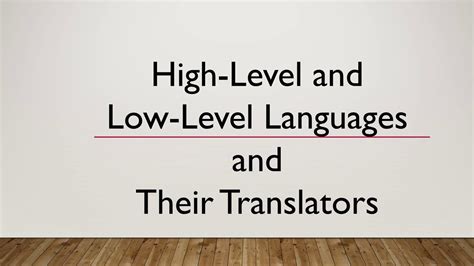 Computer Science 2210 Paper 1 High Level And Low Level Languages And Their Translators Youtube