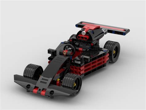 Lego Moc F1 Technic Pullback Engine By Cosminu Rebrickable Build