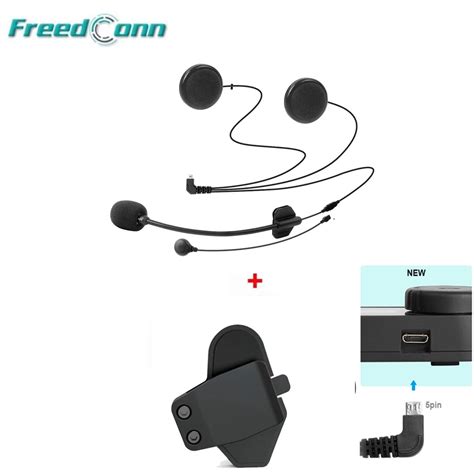 Freedconn T Max Clip Helmet Intercom Earphone And Speaker For Tmax S And Tmax E Tmax Pro