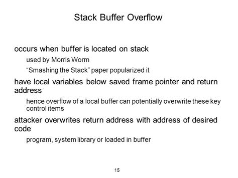 Buffer Overflows and Defenses - ppt download