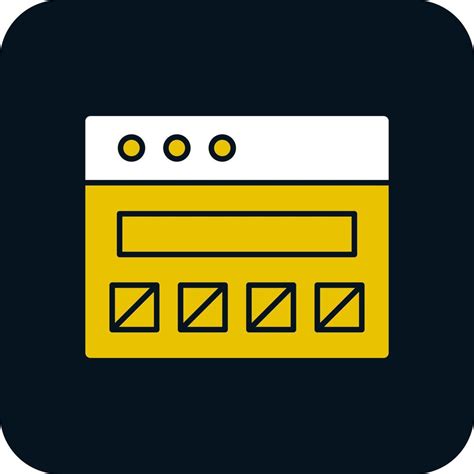 Ui Wireframe Vector Icon Design 21242962 Vector Art At Vecteezy