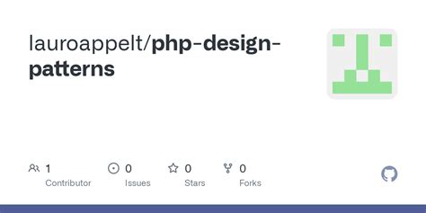 Github Lauroappeltphp Design Patterns