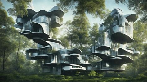 Premium Ai Image A Futuristic House Wonders Fluidity Of Architecture