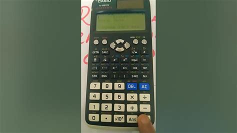 Reset Calculator Casio Fx 991 Ex Classwiz Youtube