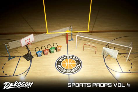 Sports And Gym Equipment Vol D Props Unity Asset Store