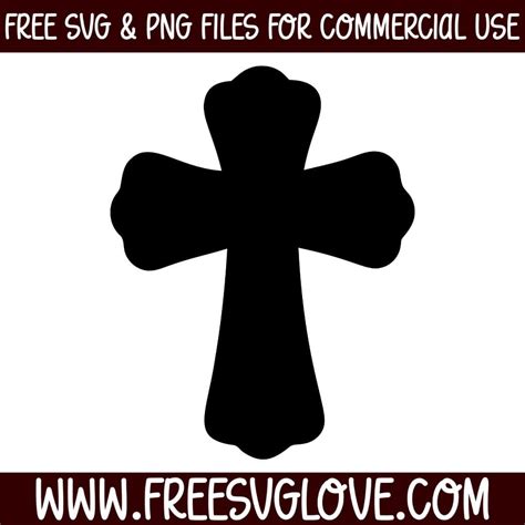 Simple Cross SVG Free SVG Love