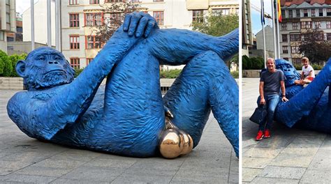 “King Kong Balls”: The Unmistakable Bronze Spectacle by Denis Defrancesco | STREET ART UTOPIA