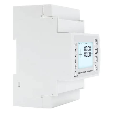 Bi Directional Three Phase Smart Modbus Rs485 Multi Function Din Rail Energy Meter Energy