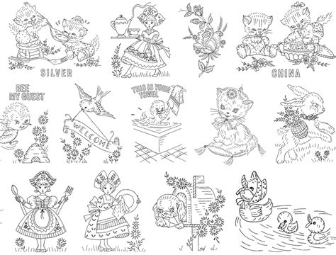 Free Vintage Hand Embroidery Patterns Cubegolf