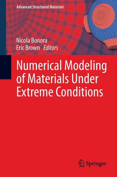 numerical modeling of materials under extreme conditions englisches