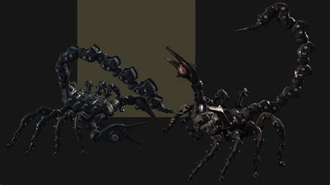 Robot Scorpion Behance