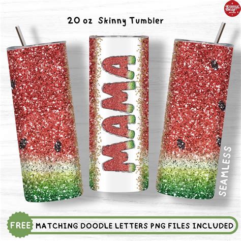 Watermelon Tumbler Wrap Png Watermelon Summer Tumbler Png Add Your