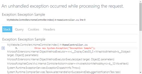 鐵人賽 Day17 Aspnet Core 2 系列 例外處理 Exception Handler John Wus Blog
