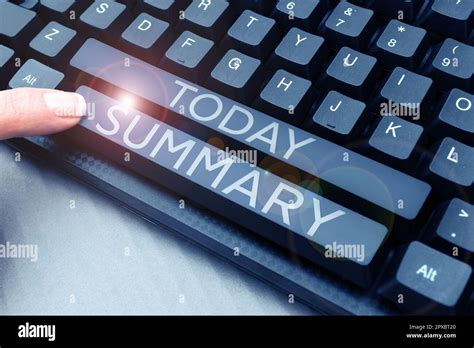 Conceptual Display Summary Business Showcase Brief Statement Abstract Synopsis Concise