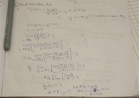Find The Value Of K Begin Array L Text Is Delta X Frac