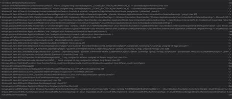 C Uwp Unhandled Exception Only In Release Mode