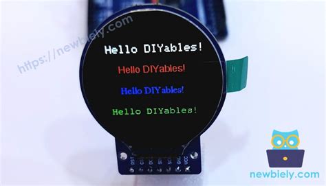 Arduino Nano Round Circular Tft Lcd Display Arduino Nano Tutorial
