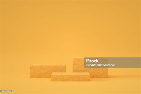 바위 돌 콘크리트 연단 받침대 스탠드 전시 무대 제품 프리젠 테이션 0명에 대한 스톡 사진 및 기타 이미지 0명 3차원 형태 거친 Istock