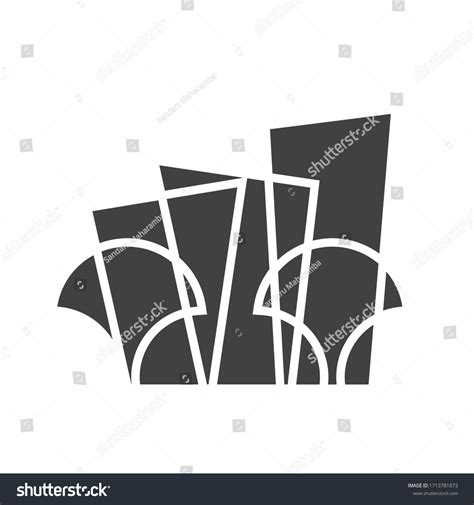 City Trees Icon Logo Vector Illustration Stock Vector Royalty Free Shutterstock