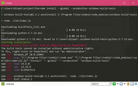 “vcbuildexe”がないと言われたけど、windows Build Toolsを入れたら解決したよ。
