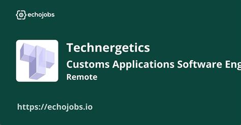 Technergetics Is Hiring Web Applications Software Engineer Iii Usd
