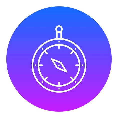 Premium Vector Compass Icon Premium Vector Compass Icon
