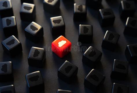 Highlighted Cloud Computing Cloud Calculations And Data Storage Access Communication And