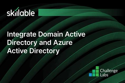 Integrate Domain Active Directory And Azure Active Directory Virtual Lab Cybrary