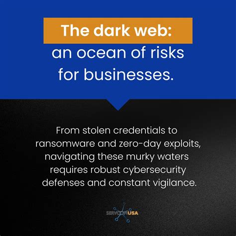 Servcom Usa On Linkedin Cybersecurity Darkweb Cyberthreats