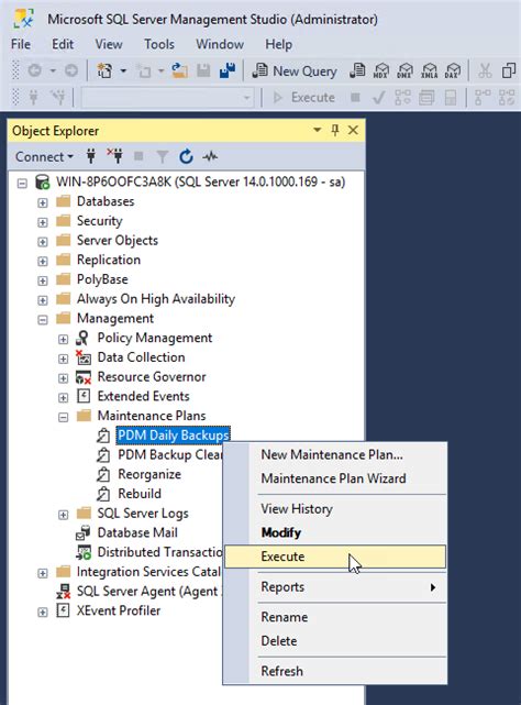 set the sql server agent to start automatically for solidworks pdm