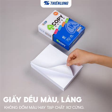 Combo 10 Ream Giấy A5 70 Gsm Ik Copy 500 Tờ Hàng Nhập Khẩu Indonesia