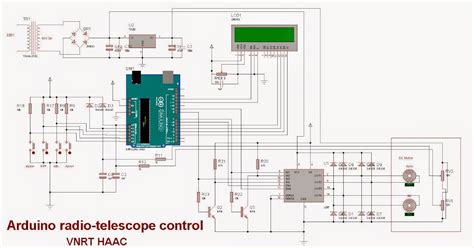 Vietnam Radio Telescope Arduino Radio Telescope Control