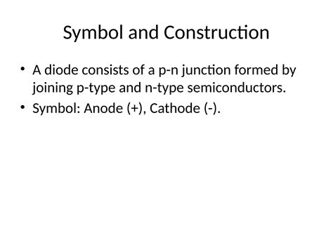Basic Electronics Diodeforengineeringpptpptx