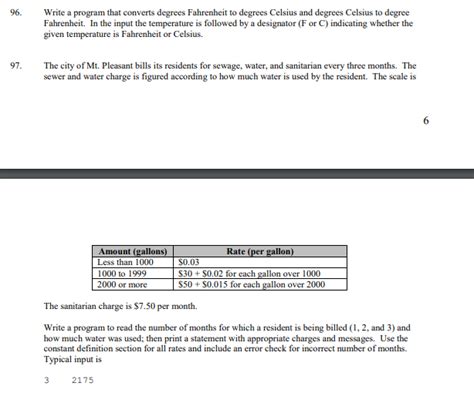 Solved 96 Write A Program That Converts Degrees Fahrenheit