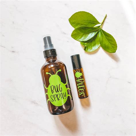 Bug Spray Label Bug Off Label Essential Oil Labels Bug Etsy