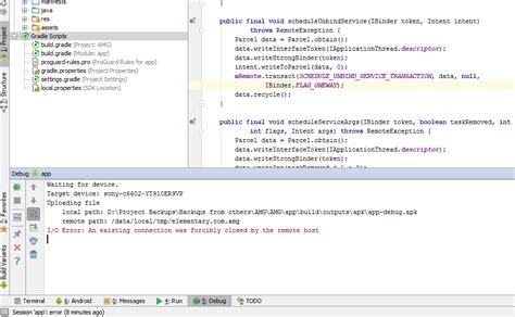 Android Studio Issue Application Cannot Be Run Something Rejects My