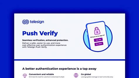 Push Verify Telesign