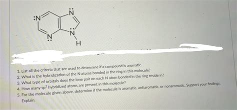 Solved List All The Criteria That Are Used To Determine If A