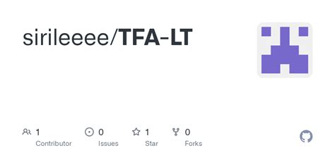 GitHub Sirileeee TFA LT