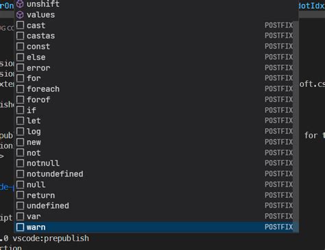 Some Templates Missing Inside A Function · Issue 105 · Ipatalasvscode Postfix Ts · Github