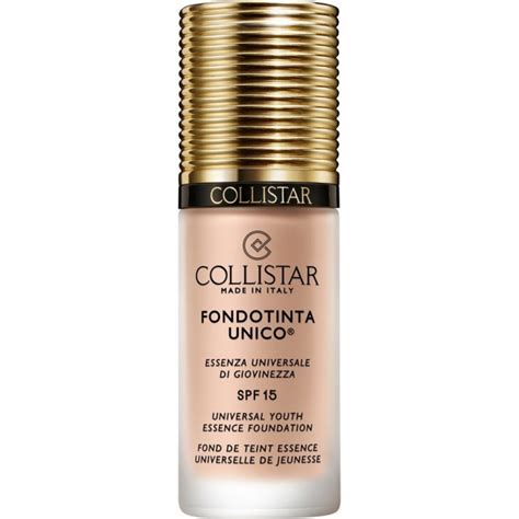 Collistar Unico Foundation SPF 15 ingredients (Explained)