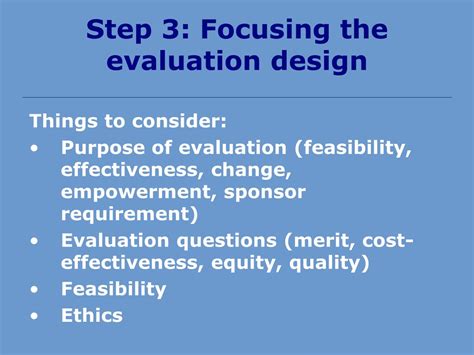 Ppt Effective Evaluation Frameworks Design And Implementation