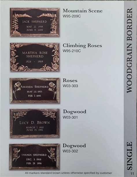 Our Bronze Plaques Photo And Design Portfolio Mancini Monuments