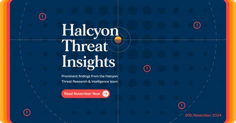 Halcyon Threat Insights 010 November 2024 Ransomware Report