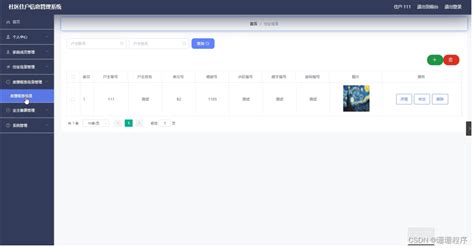 Javaphpnodejspython社区住户信息管理系统【2024年毕设】 Csdn博客