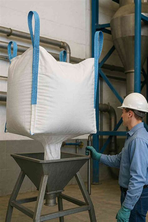 Bulk Bag Unloading Guide Safe Efficient FIBC Handling