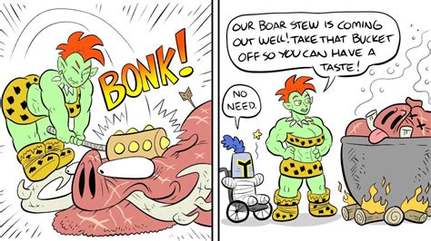 My Girlfriend Is An Orc Warlord Webcomic Dub Youtube