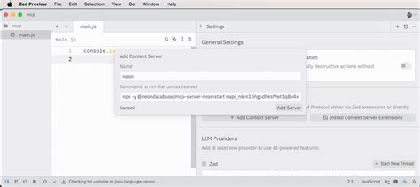 Get Started With Zed And Neon Postgres Mcp Server Neon Guides