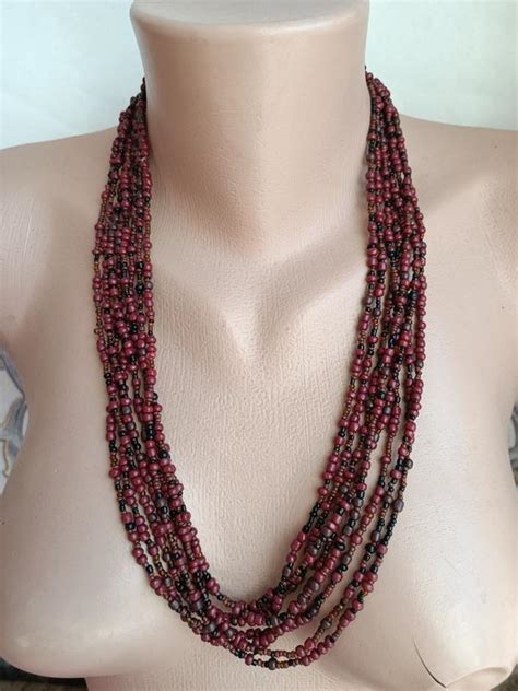 Буси довгі українські буси — ціна 140 грн у каталозі Кольє і намиста Купити аксесуари за