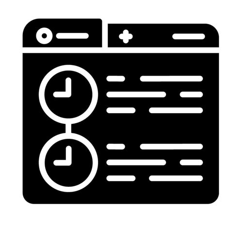 Timeline Vector Icon 39116409 Vector Art At Vecteezy